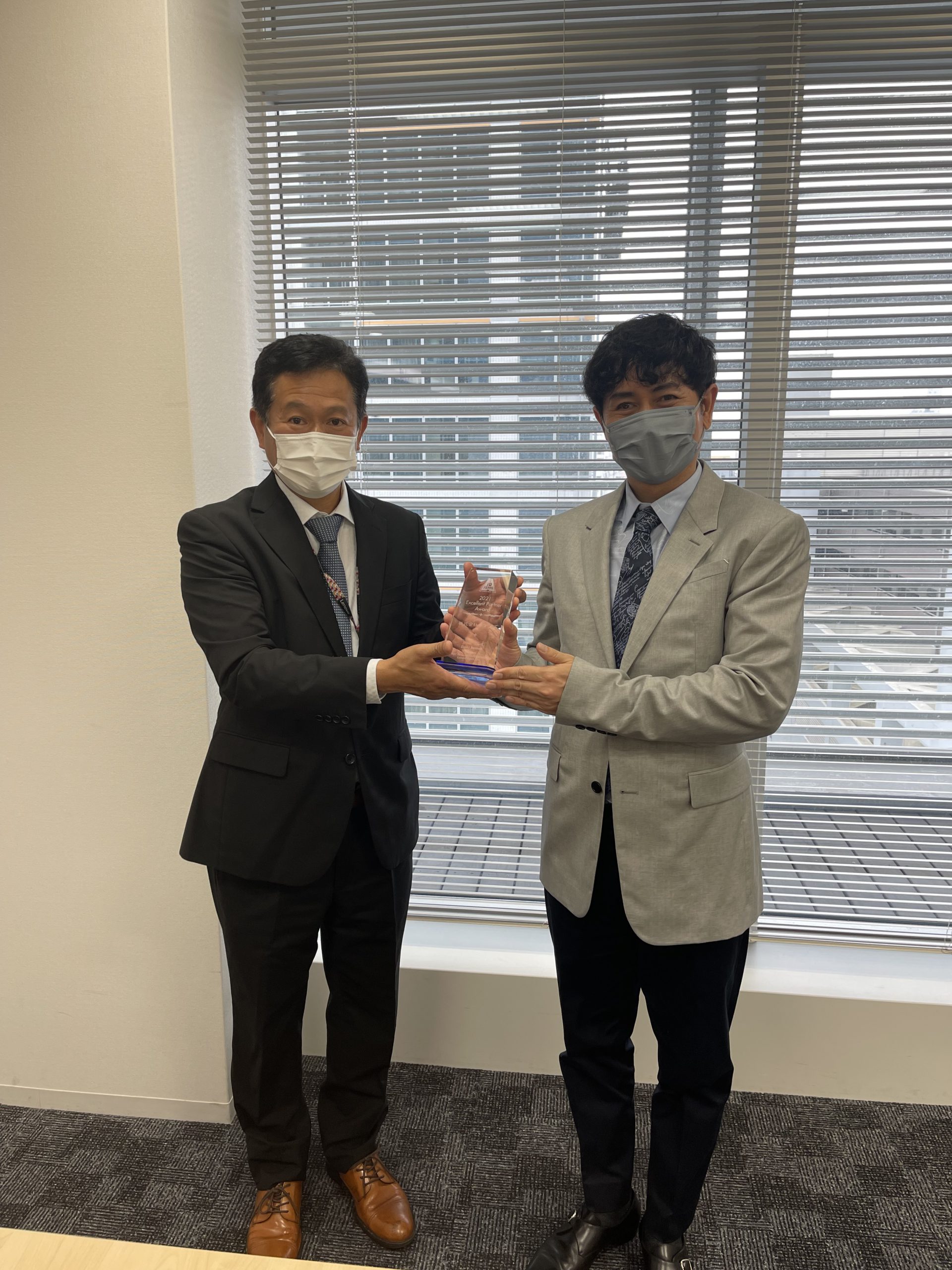 「Excellent Partner Award」を受賞 - 株式会社ウォンズ